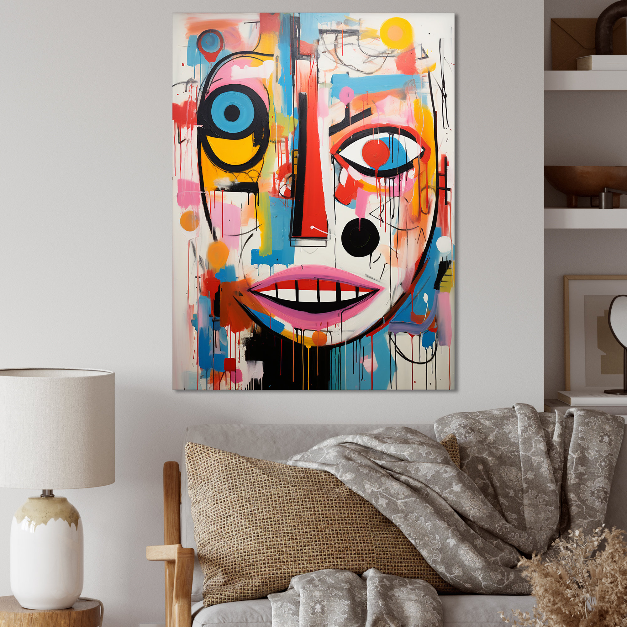 Brayden Studio® Urmee Pop Art Modern Robot II On Canvas Print | Wayfair